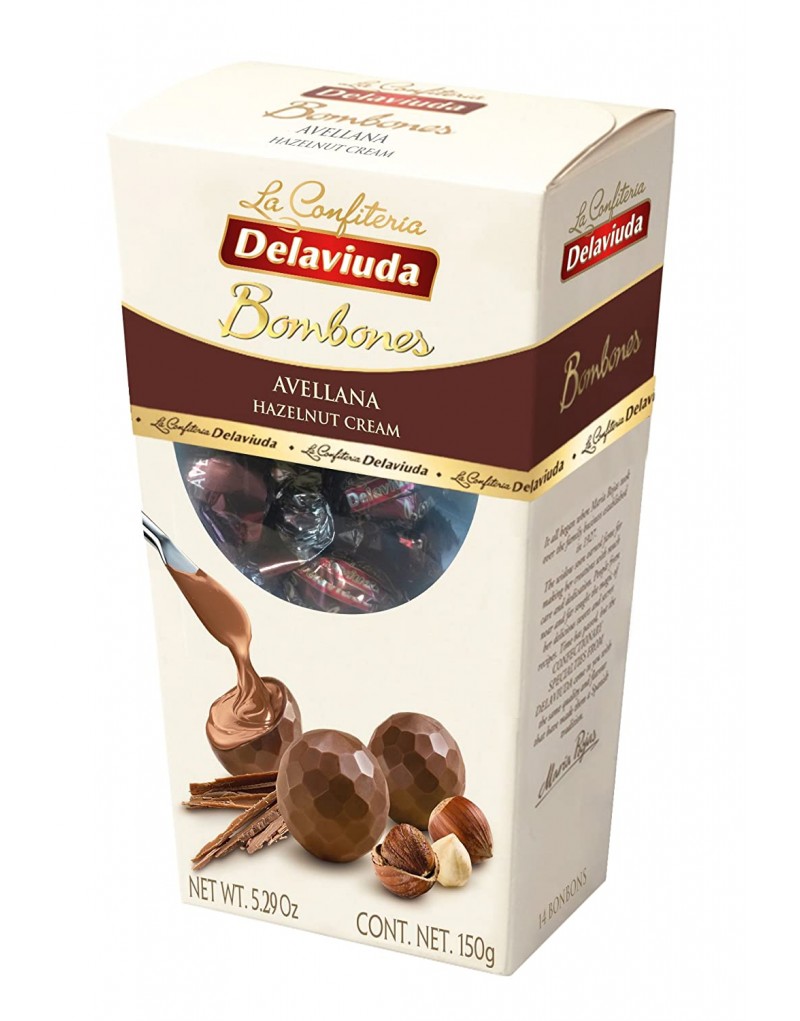 CHOCOLATE AVELLANAS DELAVIUDA X 150G - La Festa